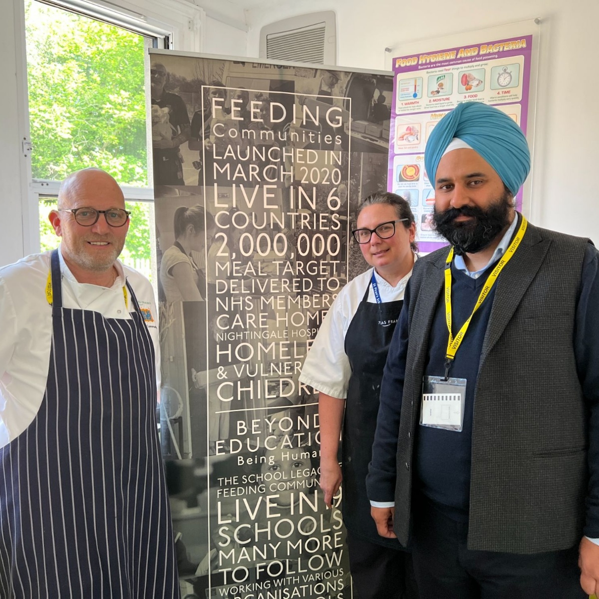 St Piran's - A visit from the Thomas Franks Foundatoin